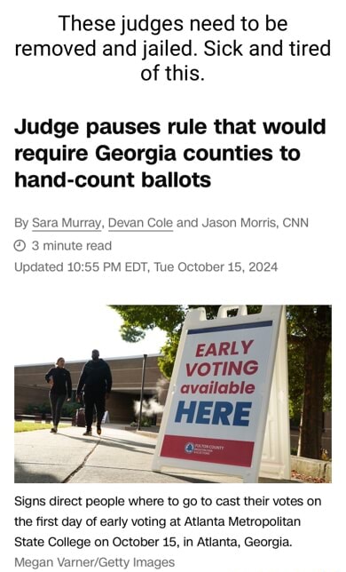 These judges need to be removed and jailed. Sick and tired of this ...