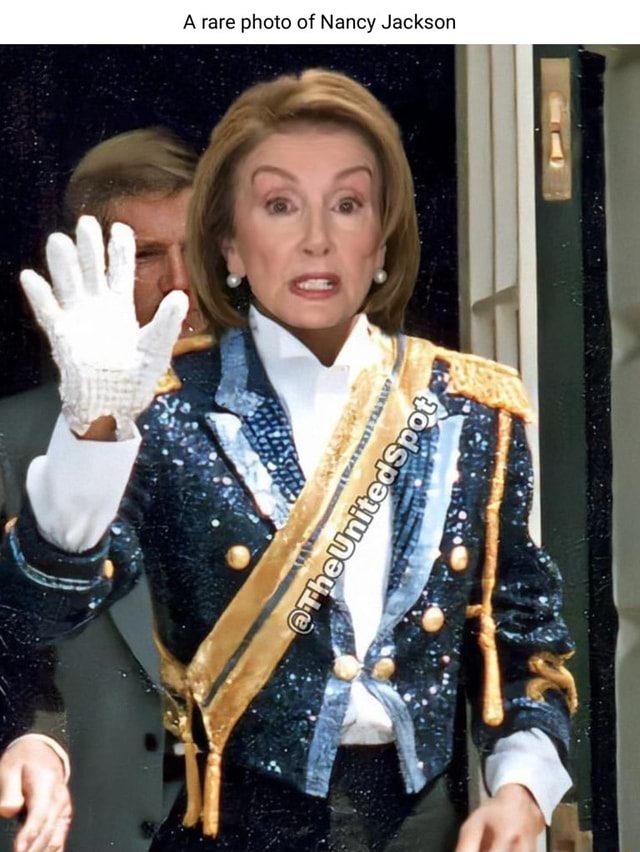 A rare photo of Nancy Jackson - iFunny