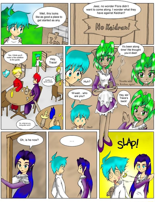 Jeez, no wonder Flora didn't want to come along. I wonder what they ...