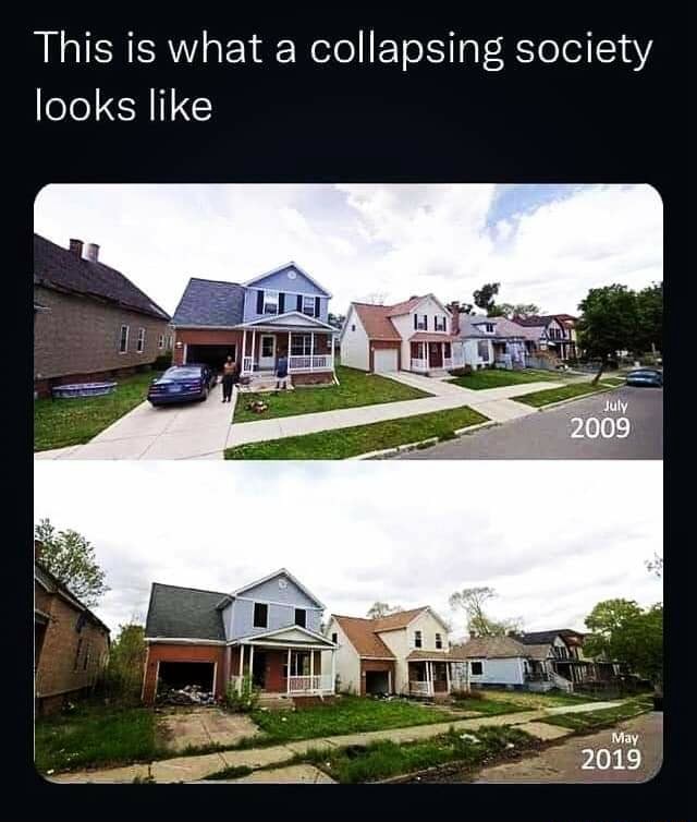 This is what a collapsing society looks like - iFunny