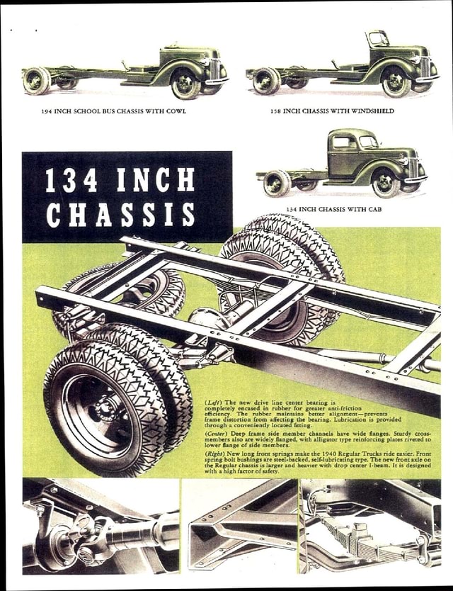 194 INCH SCHOOL BUS CHASSIS WITH COWL 134 INCH CHASSIS (Left) The new ...