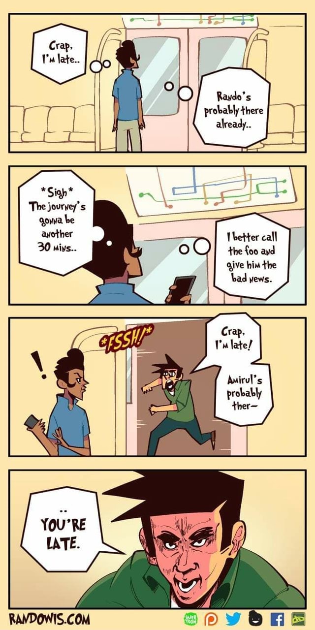 Crap, late... probably there already. * Sigh * The jouryey's gowa be ...