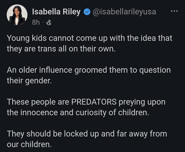 Isabella Riley @isabellarileyusa Young kids cannot come up with the ...
