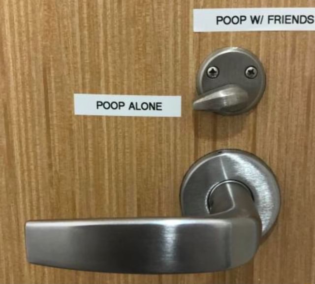 POOP W/ FRIENDS POOP ALONE - iFunny