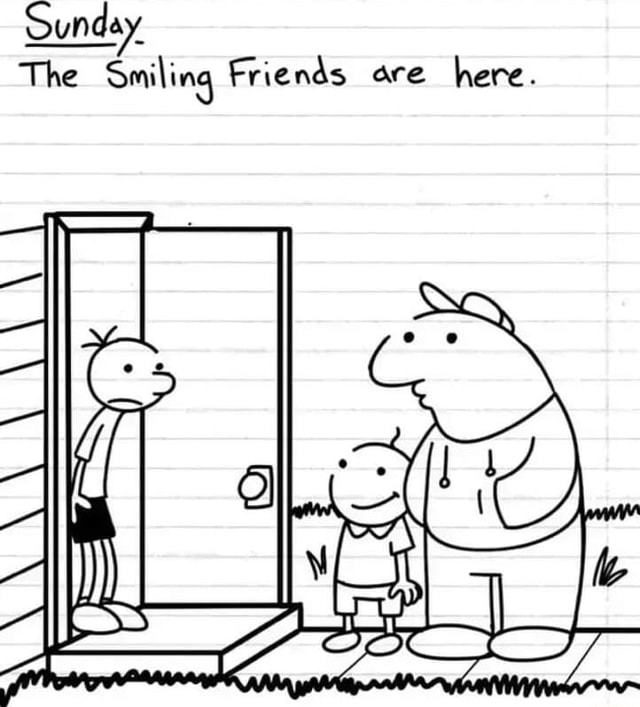Sunday The Smiling Friends are here. - iFunny