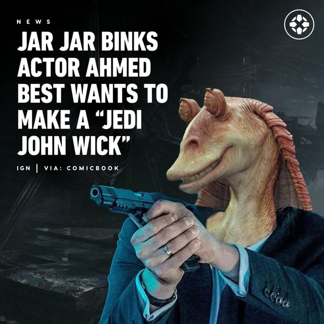 Star Wars actor Ahmed Best, who first played Jar Jar Binks in the ...