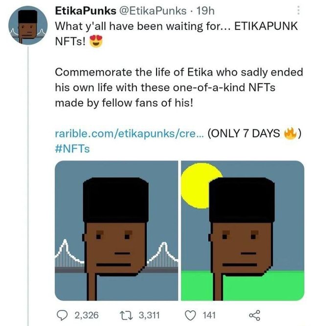 EtikaPunks @EtikaPunks What y'all have been waiting for... ETIKAPUNK ...