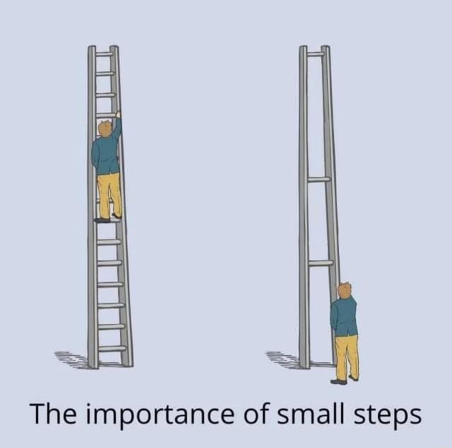 The importance of small steps - iFunny