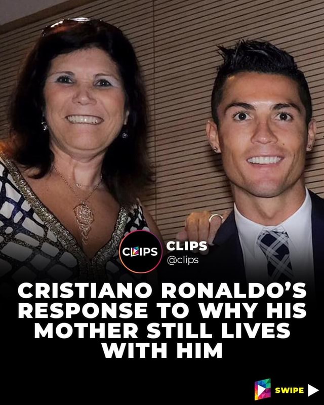 A journalist asked Cristiano Ronaldo why his mother, Dolores Aveiro ...