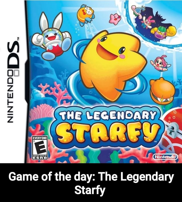 NINTENDOPYS -THE ASTRREY Game of the day: The Legendary Starfy - iFunny