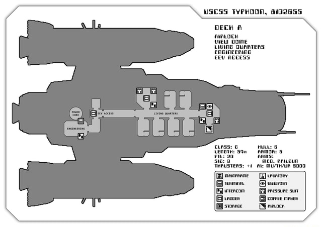 Deckplan made for an Aliens RPG game that never happened. Floorplans ...