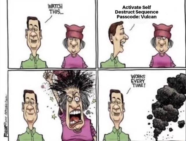 Activate Self Destruct Sequence Passcode: Vulcan - iFunny