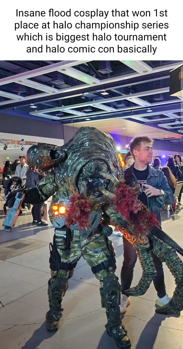 Insane flood cosplay that won place at halo championship series which ...