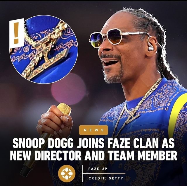 SNOOP DOGG JOINS FAZE CLAN AS NEW DIRECTOR AND TEAM MEMBER FAZE UP ...