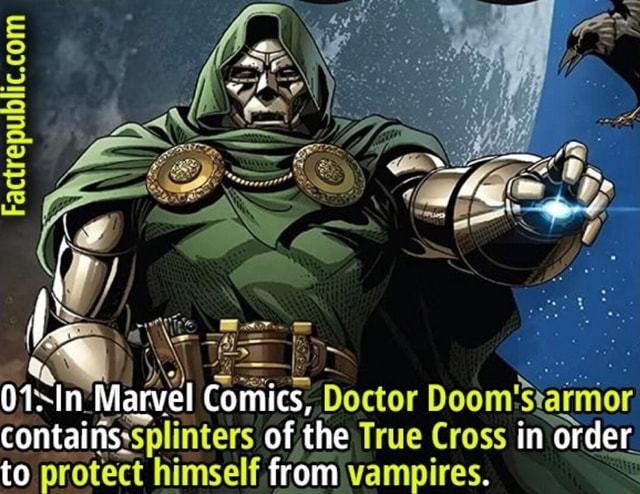 01.-In Marvel Comic Comics, Doctor Doom: armor contains of the True ...