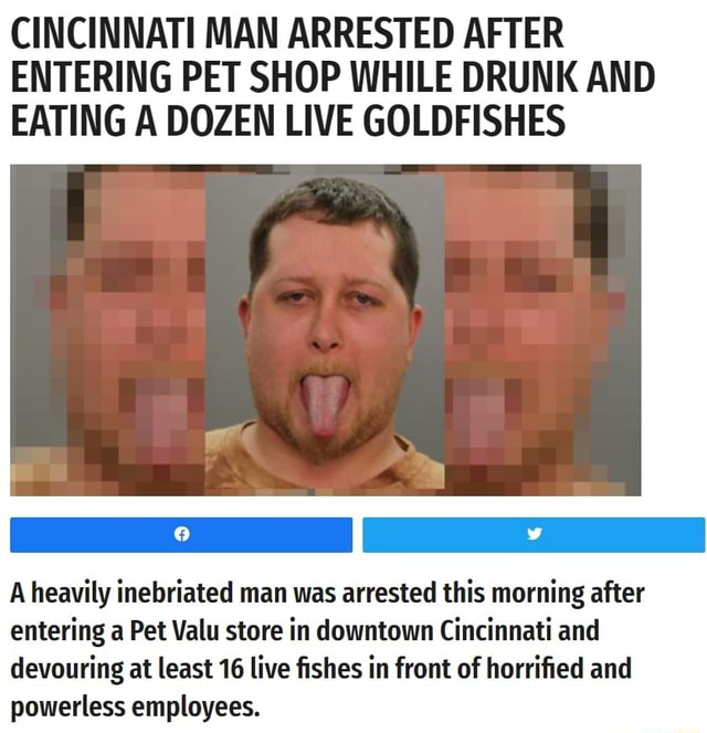 This man Eats 16 Fish And Goes to Jail Poor Guy but He Was Drunk ...