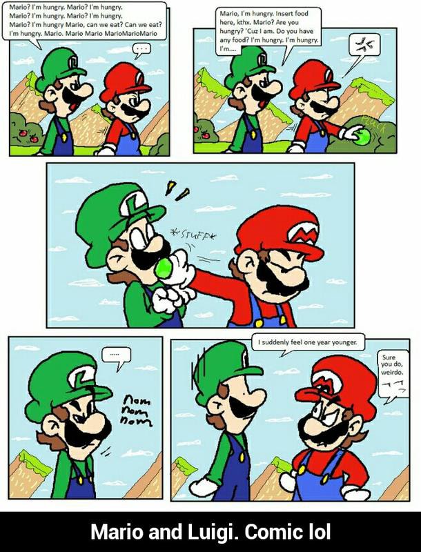 Mario and Luigi. Comic IoI - Mario and Luigi. Comic lol - )