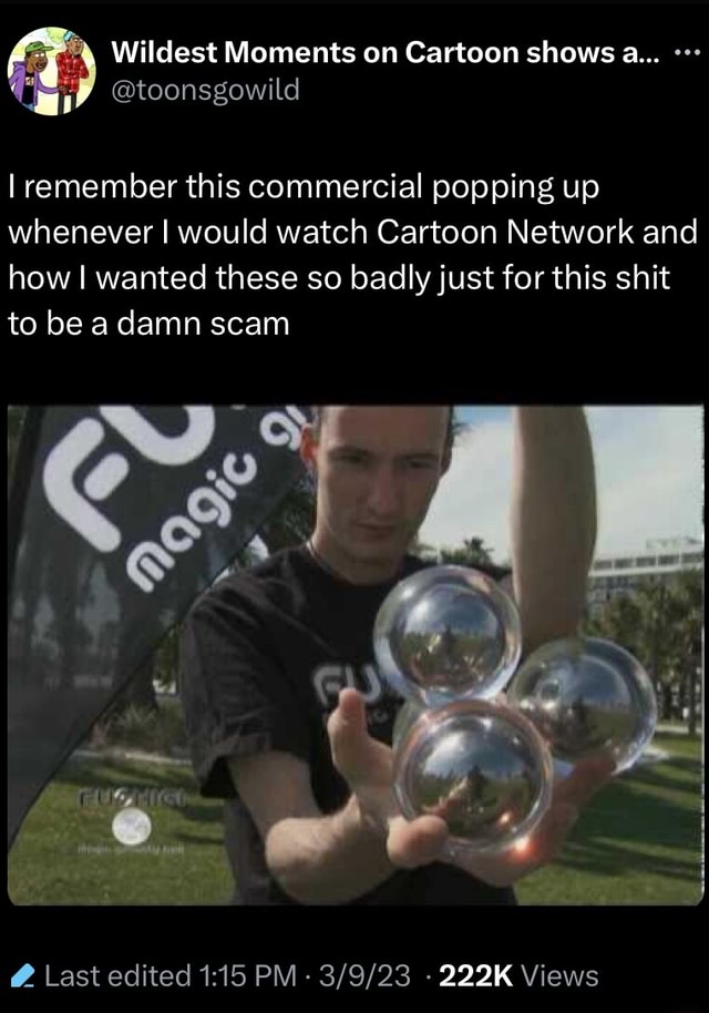 ) Wildest Moments on Cartoon shows a... I remember this commercial ...