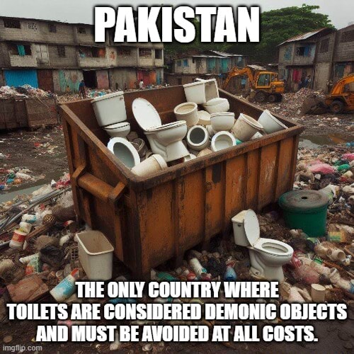 Porki cant go poo in loo - porki cant go poo in loo PAKISTAN THE ONLY ...