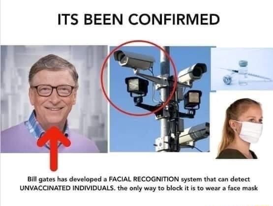 ITS BEEN CONFIRMED Bill gates has developed a FACIAL RECOGNITION system ...