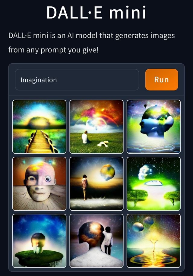 DALL-E mini DALL-E mini is an Al model that generates images from any ...