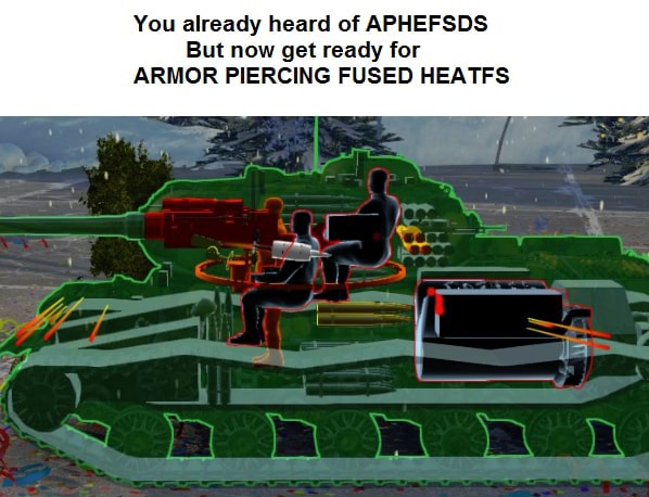You already heard of APHEFSDS But now get ready for ARMOR PIERCING ...
