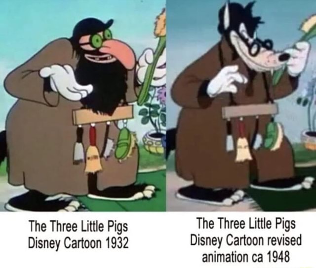 The Three Little Pigs The Three Little Pigs Disney Cartoon 1932 Disney ...