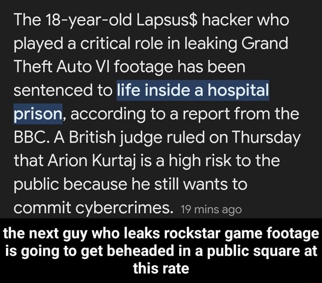 The 18-year-old Lapsus$ hacker who played a critical role in leaking ...