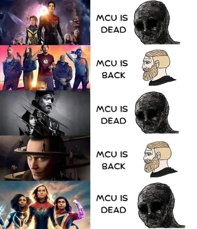 Meuis & DEAD & ACU IS BACK MCUIS DEAD IS BACK ACU IS DEAD - iFunny