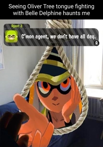 Seeing Oliver Tree tongue fighting with Belle Delphine haunts me Agent ...