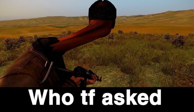 ss Who tf asked - iFunny