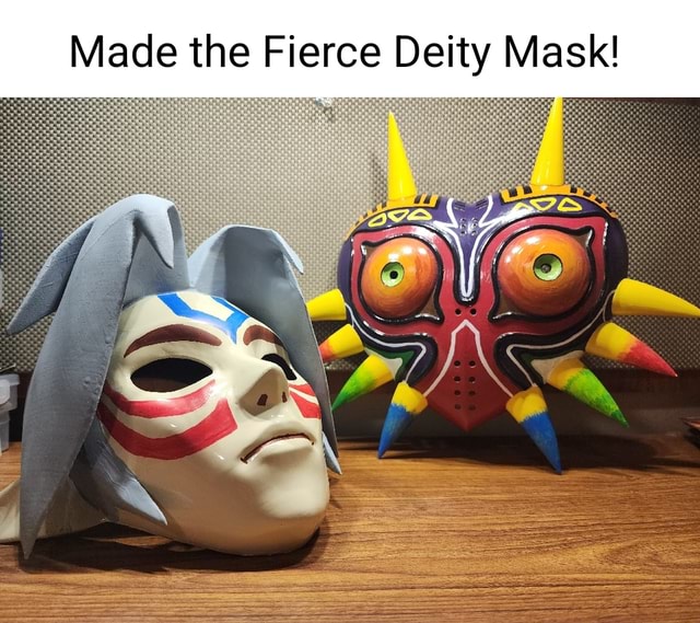 Made the Fierce Deity Mask! - iFunny