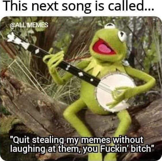 This next song is called... GALL MEMES "Quit stealing my memes without ...