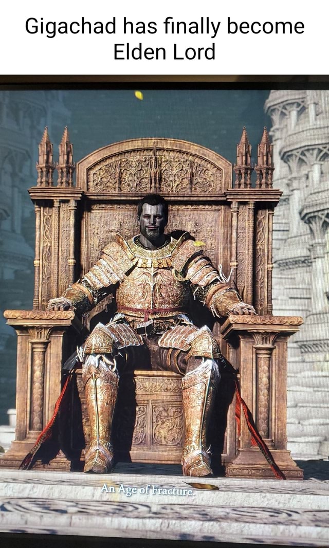 Gigachad has finally become den Lord - iFunny