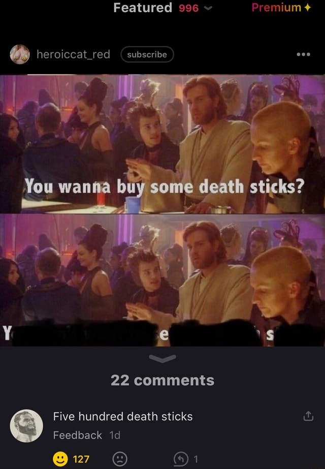 Featured 996 ~ Premium heroiccat_red subscribe You wanha buy some death ...