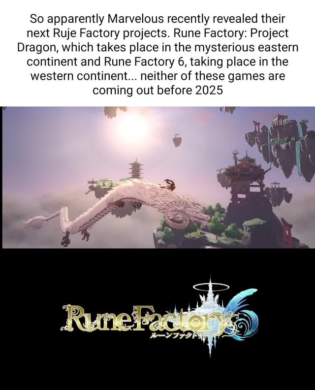 So apparently Marvelous recently revealed their next Ruje Factory ...