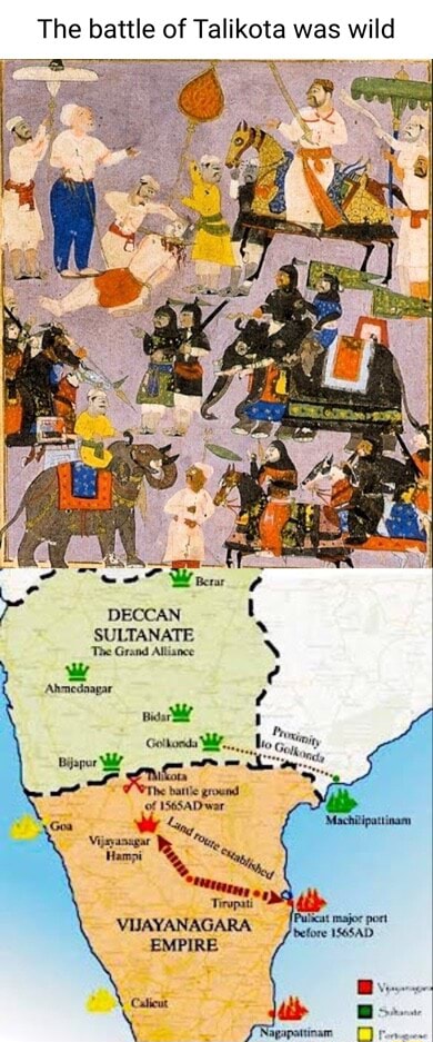 The battle of Talikota was wild DECCAN SULTANATE The Grand Alliance of ...