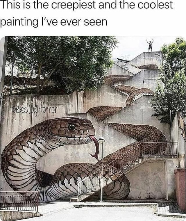 Is Is The Creepiest And The Coolest Painting I Ve Ever Seen Ifunny