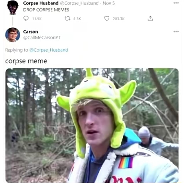 Corpse Husband Corpse Husband Ne DROP CORPSE MEMES wee corpse meme - iFunny