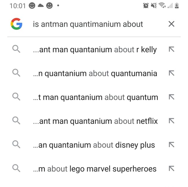 Is antman quantimanium about ..ant man quantanium about r kelly ..n ...