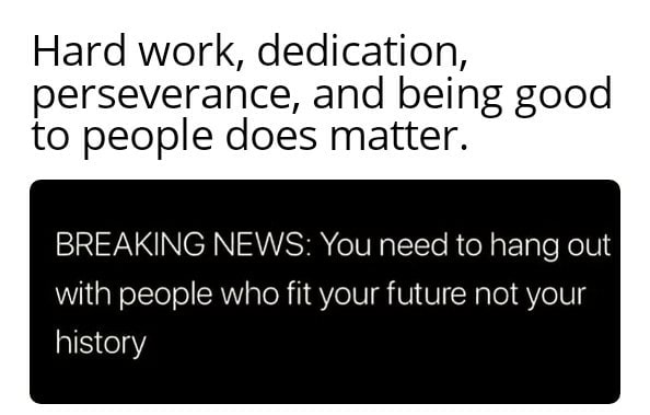 Hard work, dedication, perseverance, and being good to people does ...