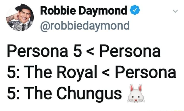 3 Robbie Daymond @robbiedaymond Persona 5 Persona 5: The Royal Persona ...
