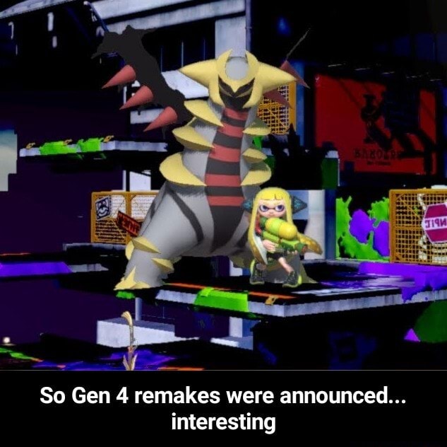 So Gen 4 remakes were announced... interesting - So Gen 4 remakes were ...