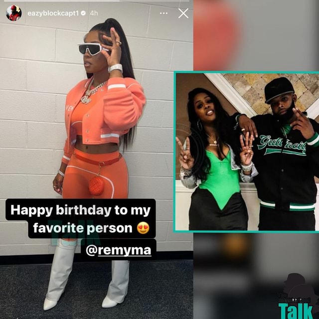 Remy Ma‘s alleged boyfriend, battle rapper Eazy the Block Captain with ...
