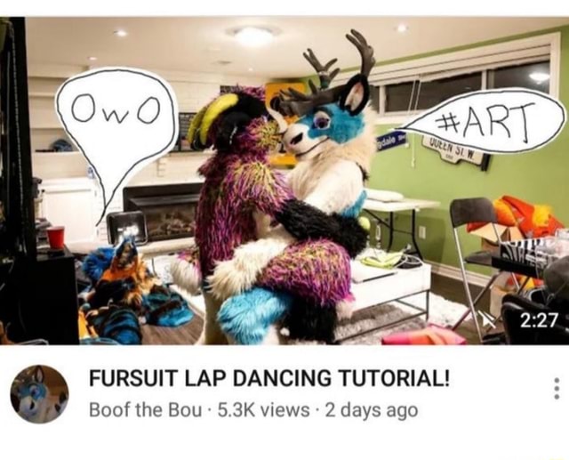 FURSUIT LAP DANCING TUTORIAL! Boof the Bou - 5.3K views - 2 days ago ...