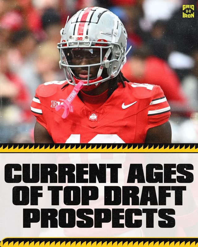 These draft prospects differ in age 🤯 - CURRENT AGES OF TOP DRAFT ...