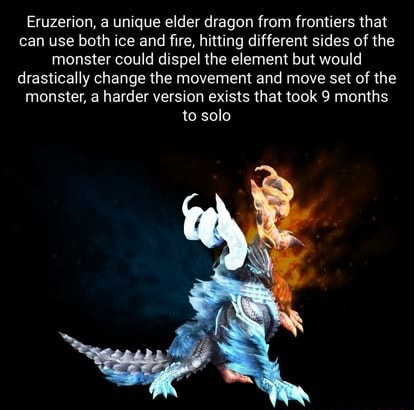 Eruzerion, a unique elder dragon from frontiers that can use both ice ...