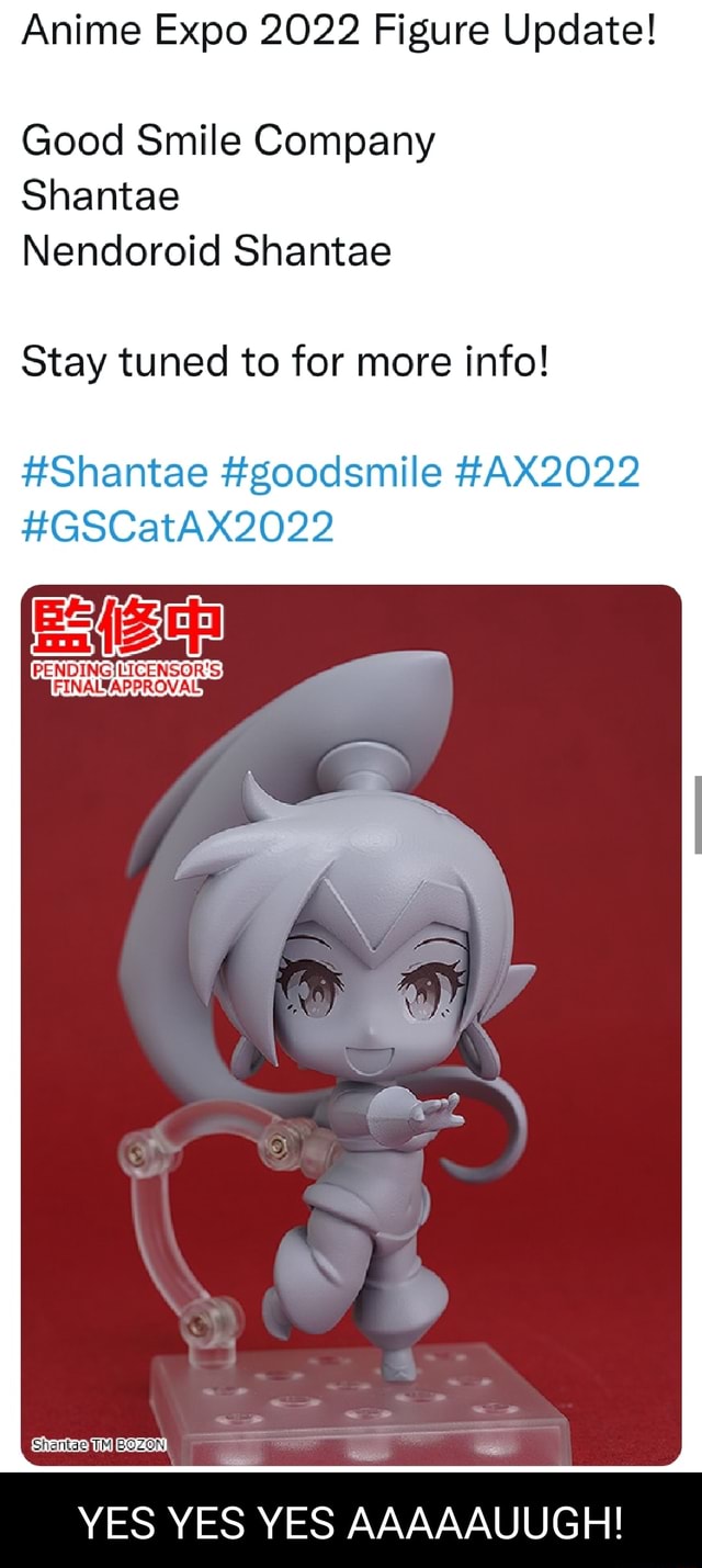 Anime Expo 2022 Figure Update! Good Smile Company Shantae Nendoroid ...