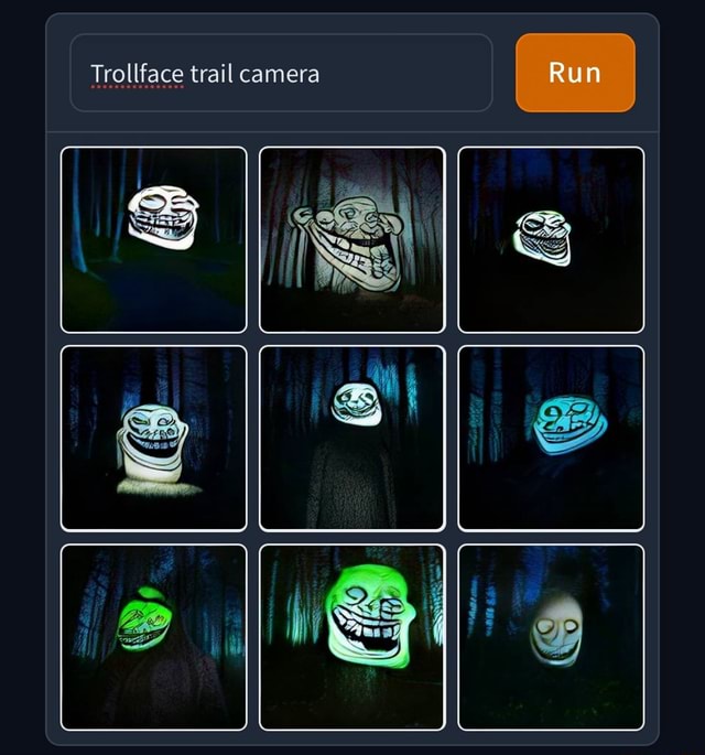 Run Trollface trail camera - iFunny