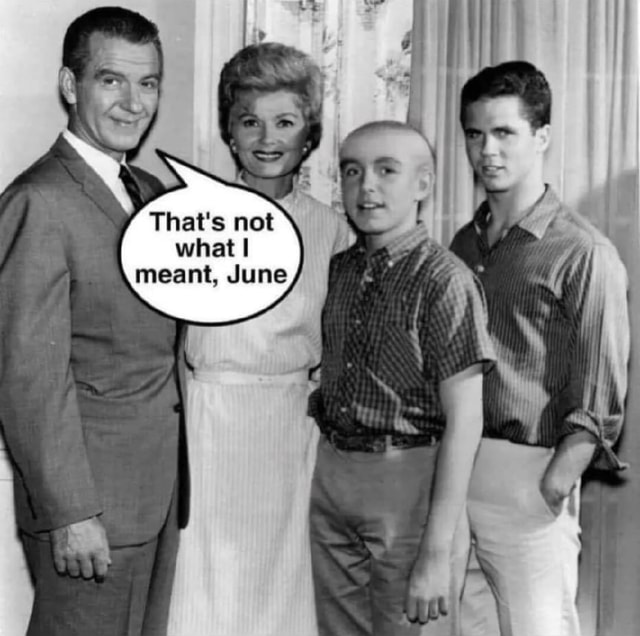 That's not what I meant, June SS - America’s best pics and videos